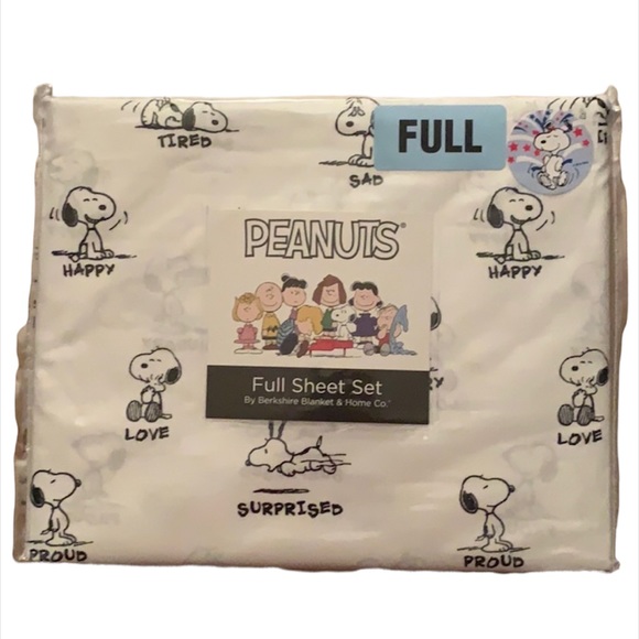 Berkshire | Bedding | Berkshire Peanuts Snoopy Feelings Emotions Full ...